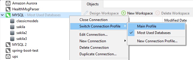 Understanding Navicat Connection Profiles